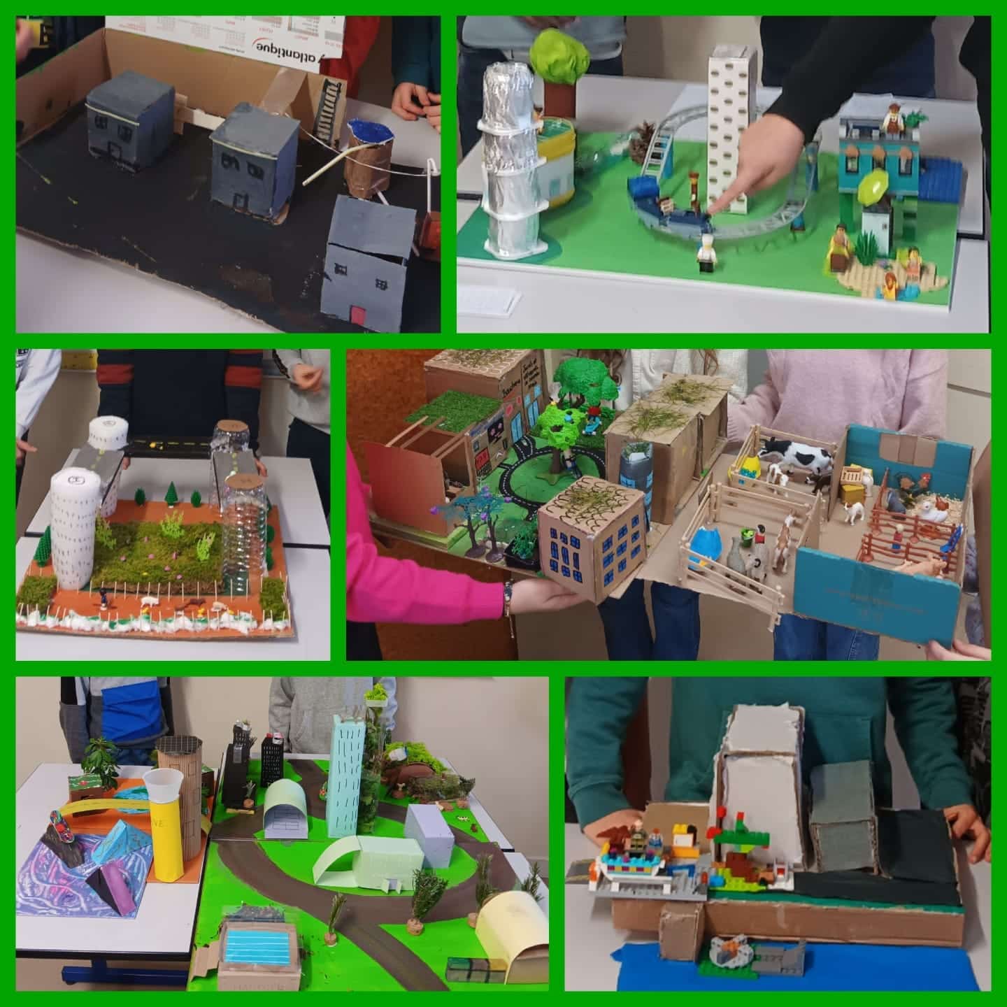 Maquettes Ville Du Futur 6e Ensemble Scolaire Jeanne Darc Recouvrance